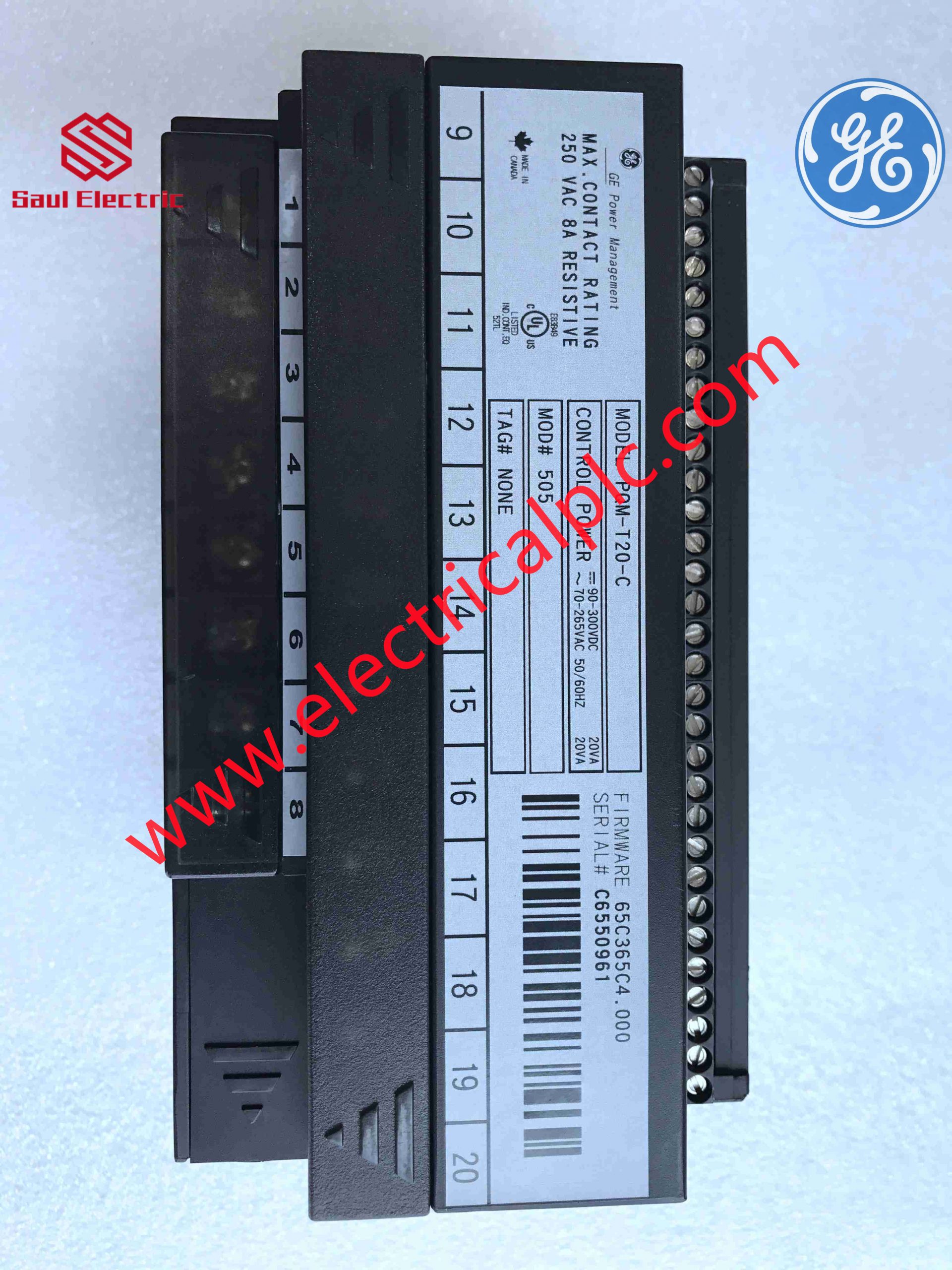 RV33-1 General Mark VIe System Controller - Saul Electrical