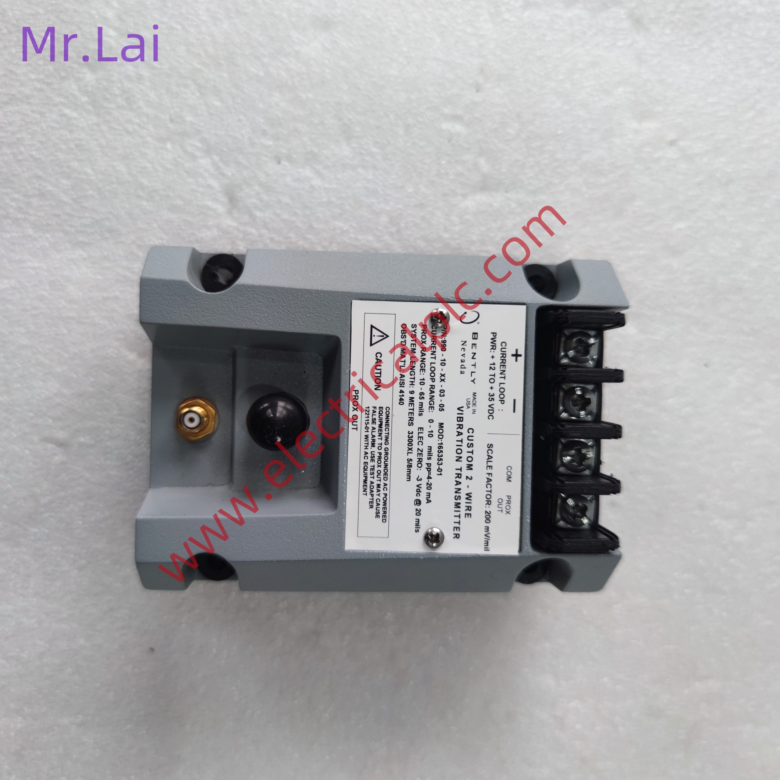 125800-01 Multi channel displacement monitor - Saul Electrical