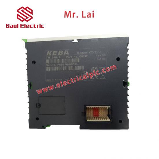 KEBA CP450/CController Interface Module, Advanced Industrial Control System Component - Saul ...